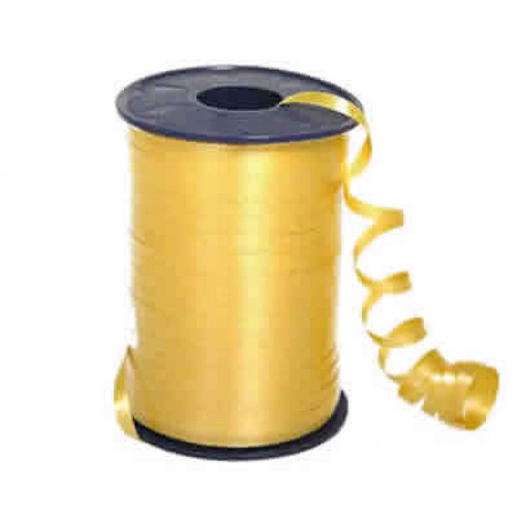 matt gold curling ribbon